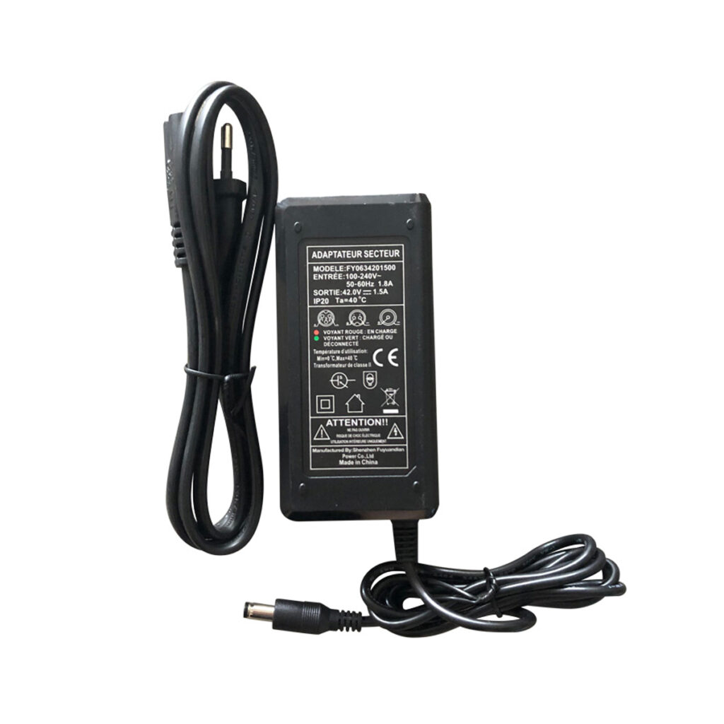 CARGADOR BATERIA SCOOTER ELECTRICO 36V KUSHIRO FY0634201500 – WENDLER CARGADOR BATERIA SCOOTER ELECTRICO 36V KUSHIRO FY0634201500 – WENDLER